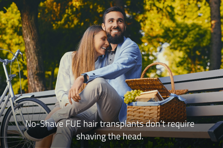 What Are The Benefits of a Shave-Less FUE Transplant?
