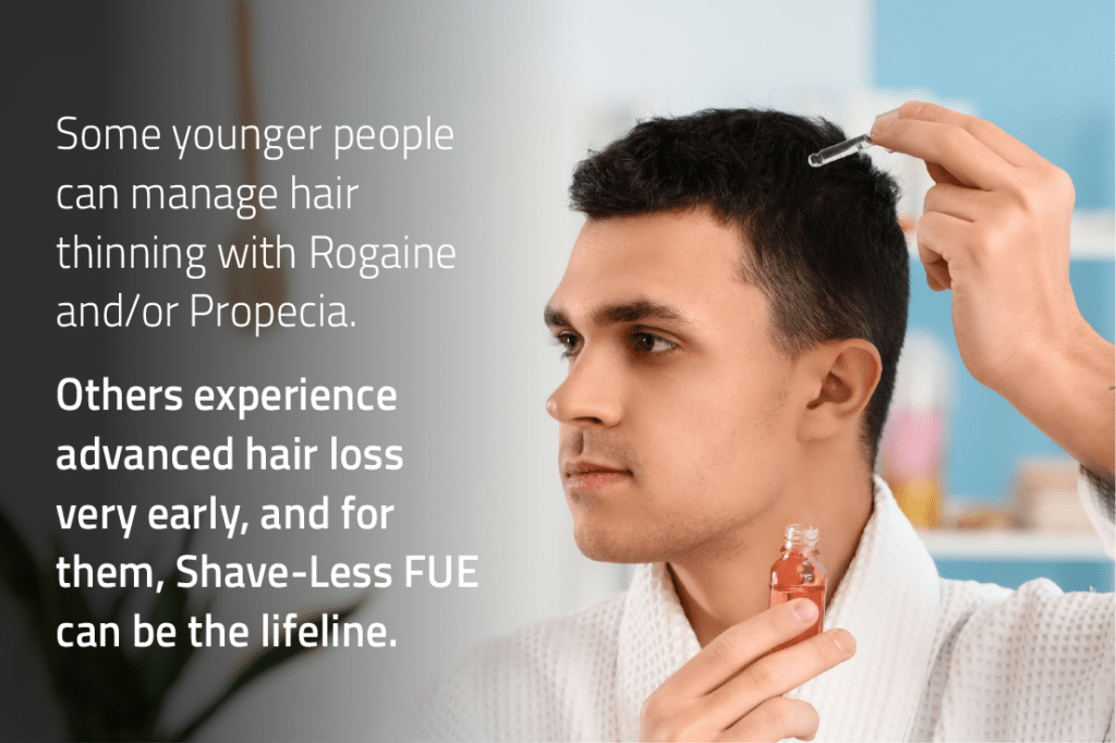 Is Shave-Less FUE Right for You?